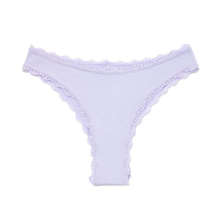 Mini Minimal Lace Cheeky(Lavender Milk) : Goblin Wear