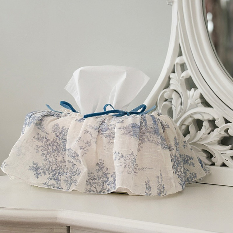 메종드파리 프릴 티슈커버 뜨왈드주이 (블루) : 라벨르엠 - Labelle M