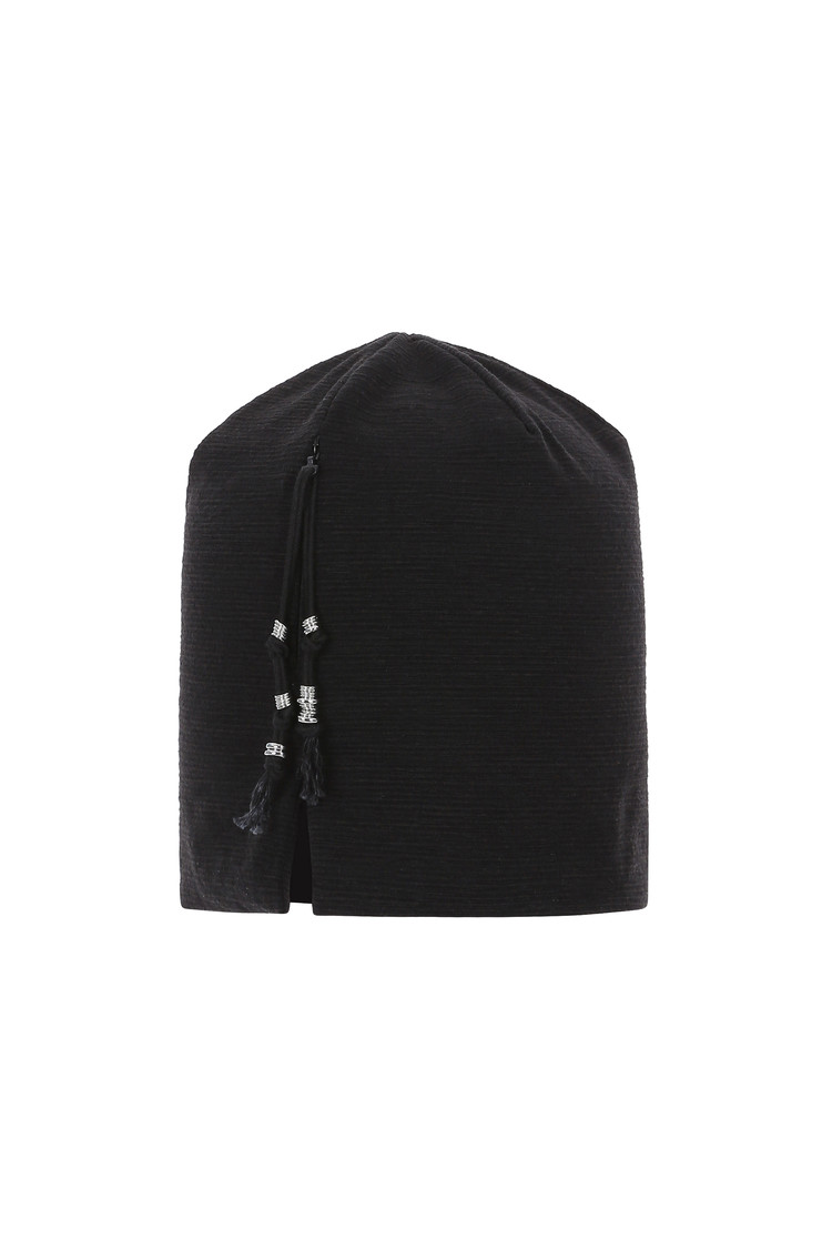 Modulate String Beanie BLACK : CARTEL ATELIER