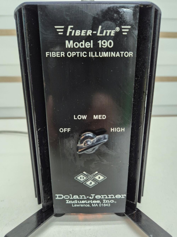 Dolan-Jenner Fiber-Lite Model 190 Fiver Optic illuminator 광원 : 엠아이티솔루션