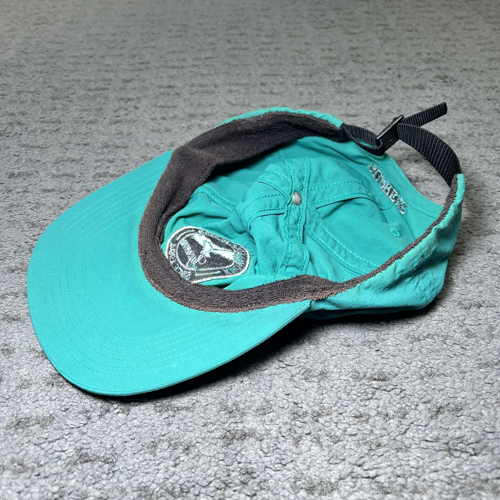 vintage supreme teal color poly cap : soberseoul