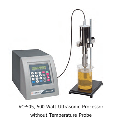 VC-505 & VCX-500, 500 Watts Ultrasonic Processor : 사이언스원