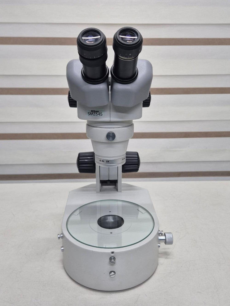 Nikon SMZ645 stereozoom microscope 실체현미경 8-50X Nikon C-DS : 엠아이티솔루션