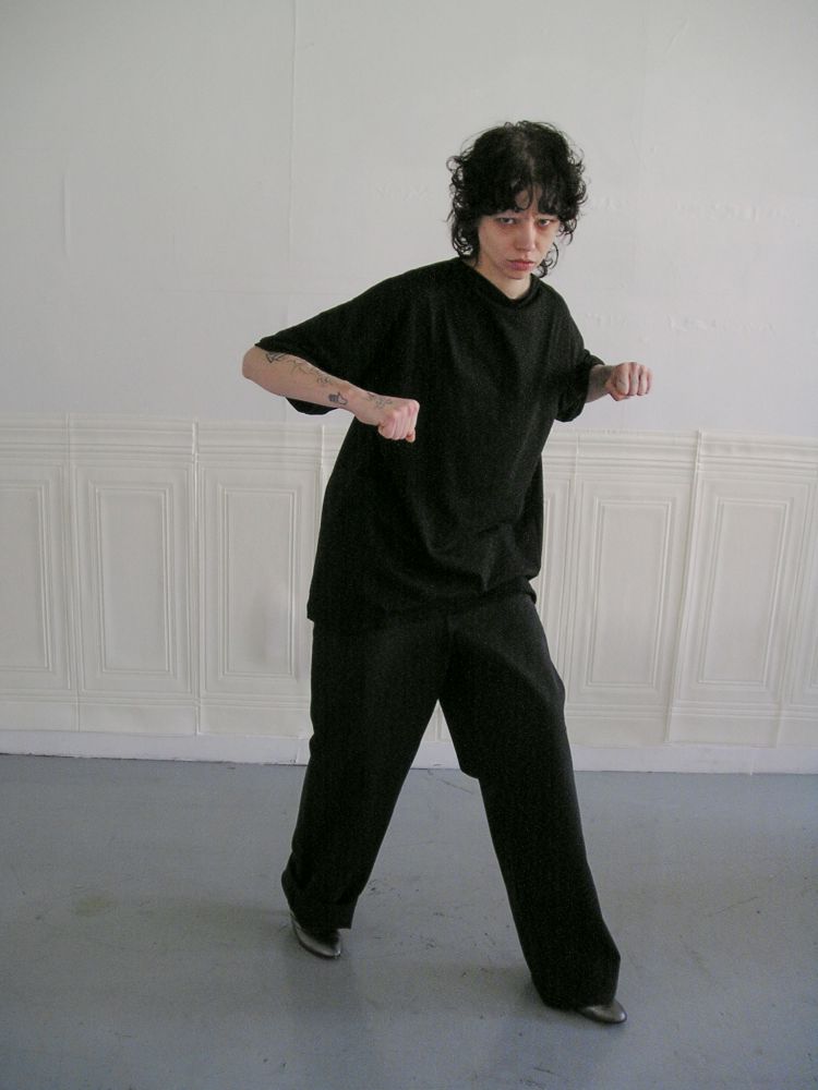 eont's 2025SS Basic Pants - Black : eont's