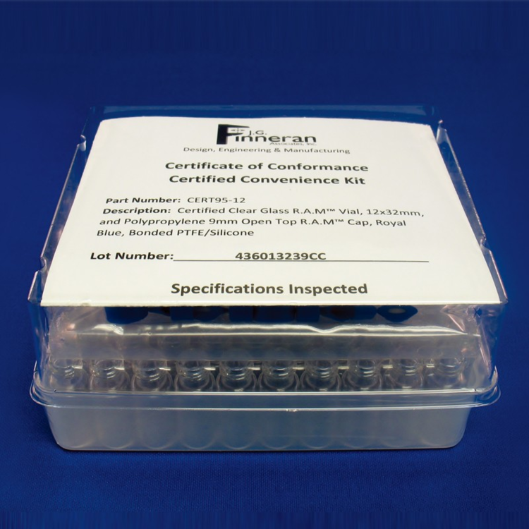 LC Certified 2ml Vial Kit LC용 2ml 바이알 킷, 테스트 성적서 포함 : 사이언스원