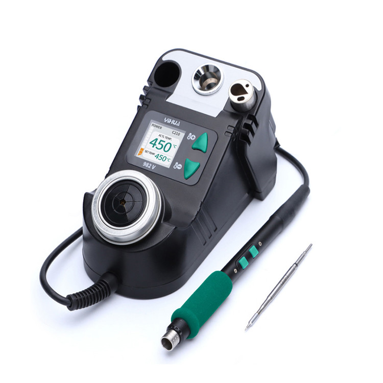 [전문가용] 울트라 982V DC 초고속 터보 납땜 인두기 (C245 핸들+팁 포함) : 슈콘코리아