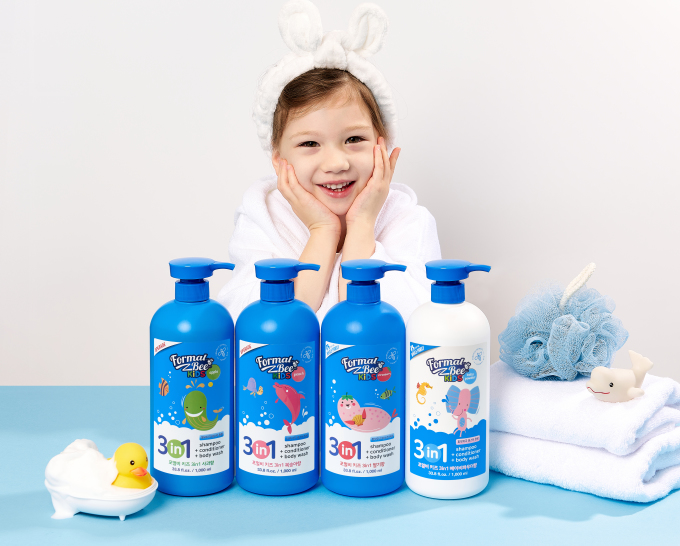 AIDKOREA COMPANY INC Launches New Formal Bee Kids 3in1 All-in-One Wash ...