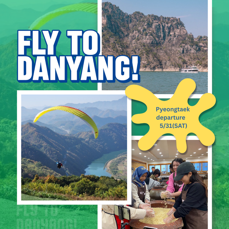 🪂 [Pyeongtaek Departure] Fly to Danyang! 🪂 : Korea Tour Planner