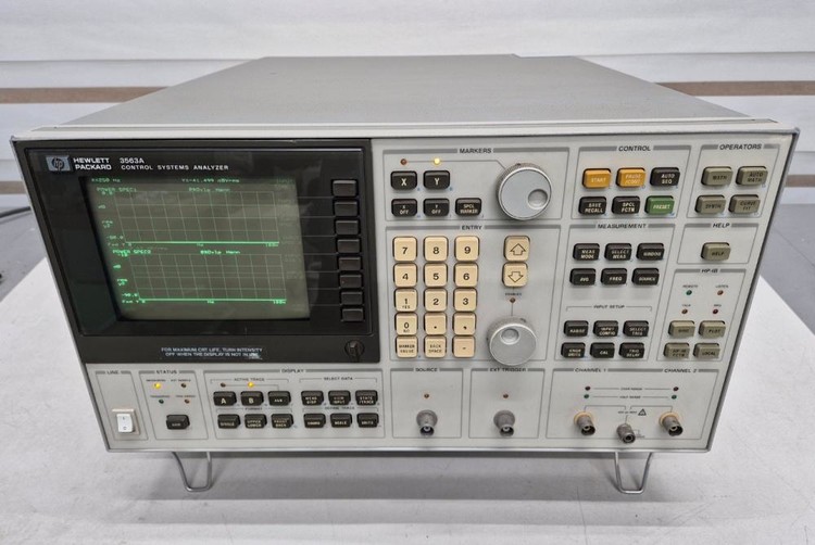 HP 3563A Control Systems Analyzer : 엠아이티솔루션