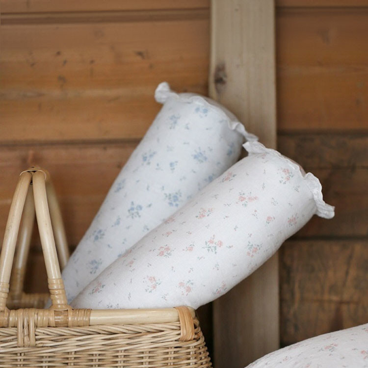 [아울렛] 라벨르엠 아이린 목 메밀 베개 레이온소재 페브릭 쿠션 (2color) : 라벨르엠 - Labelle M