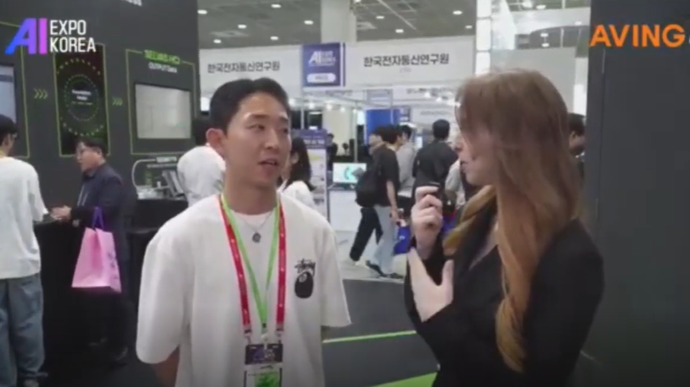 [영상뉴스] AI EXPO 현장 : SELVAS AI