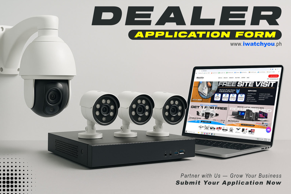DEALER APPLICATION FORM : iWatchYou CCTV