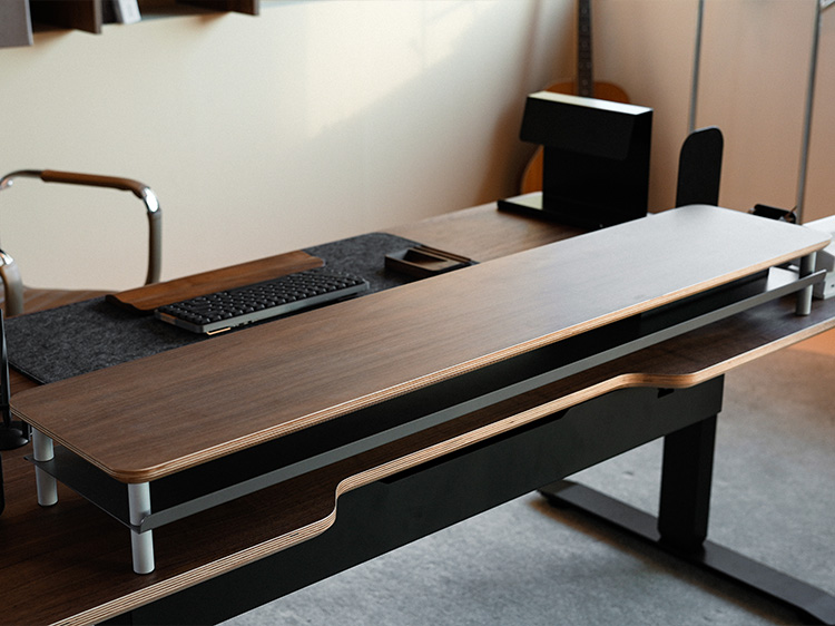 BARCO 바르코 모션데스크 Wood Motion Desk : OFRAME