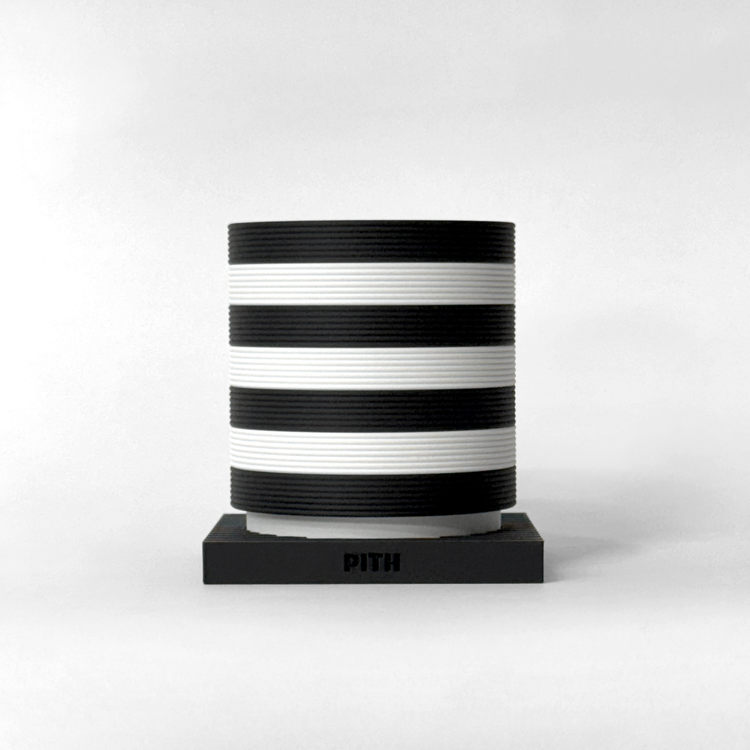 MODI POT - Stripe Collection 02 "Oreo" : PITH