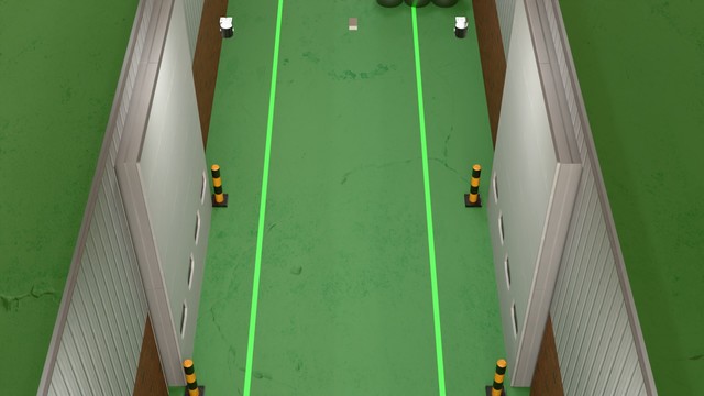 지니고 안전시스템 보행자 라이트 I Operator Safety System