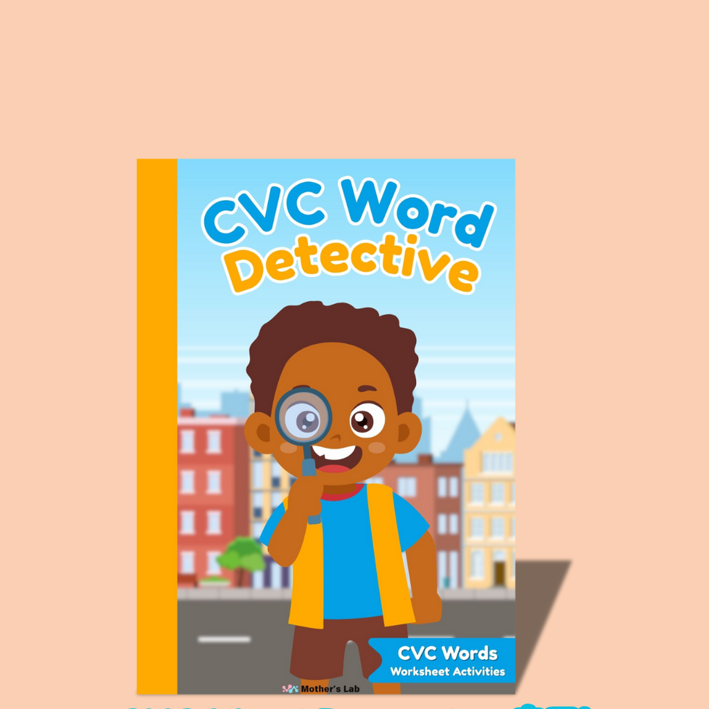 CVC Word Detective | 단모음 단어 찾기 파닉스 워크북
