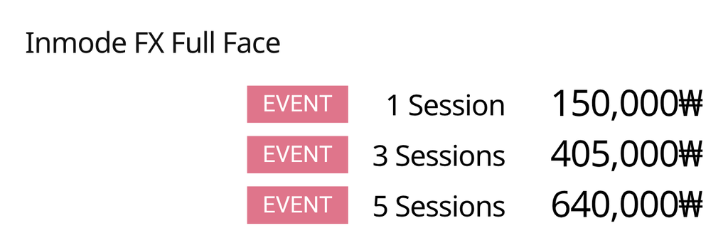 Inmode FX Full Face : 뽀송의원 강남