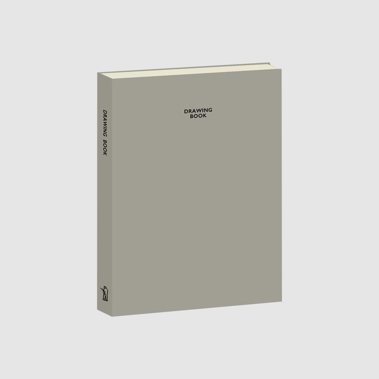 [일월목주] Drawing book (light gray) : MAKEFOLIO 메이크폴리오
