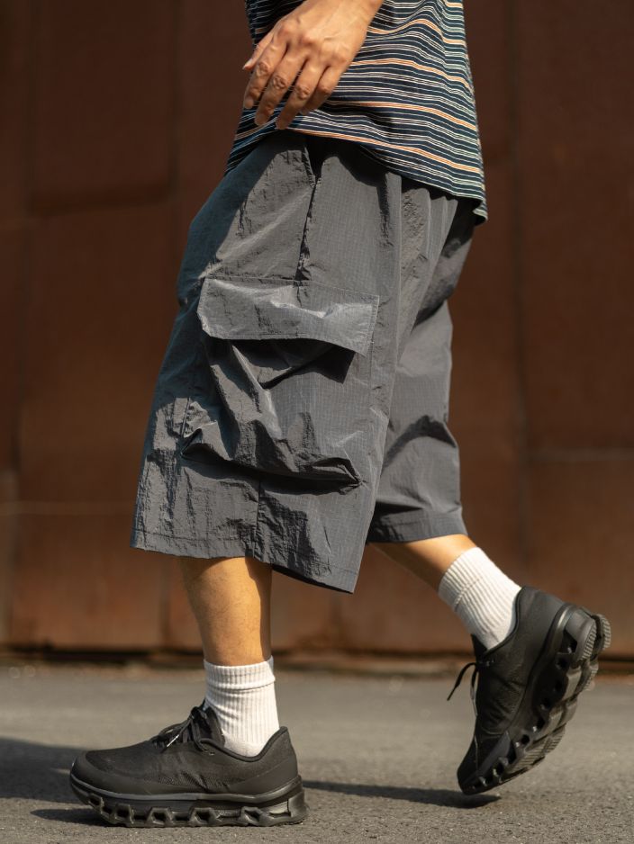 Nylon check cargo pants [ACH251BO121] : ACHRO(아크로)