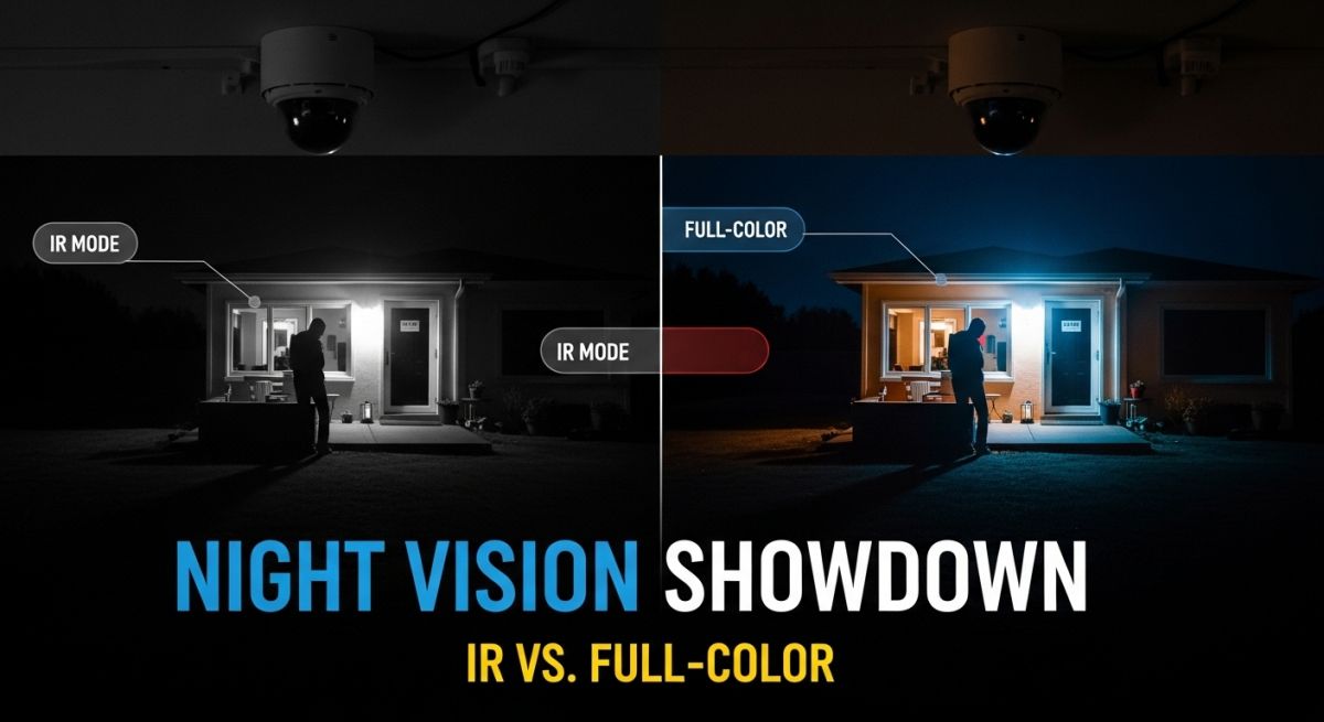 CCTV IR Night Vision vs. Full-Color Night Vision: A Comprehensive ...