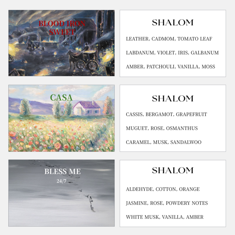 시향지 3종 키트 : SHALOM PERFUME ㅣ 샬롬 공식 온라인 스토어