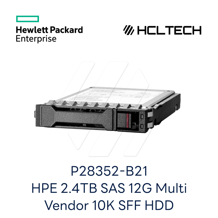 P28352-B21 HPE 2.4TB SAS 12G 10K MC SFF HDD : 에이치씨엘테크