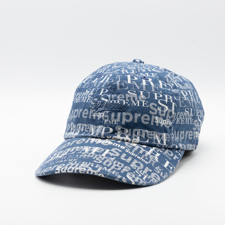 SUPREME LOGO PATTERN 6-PANEL 20FW : Paramount Pickers (파라마운트피커스)