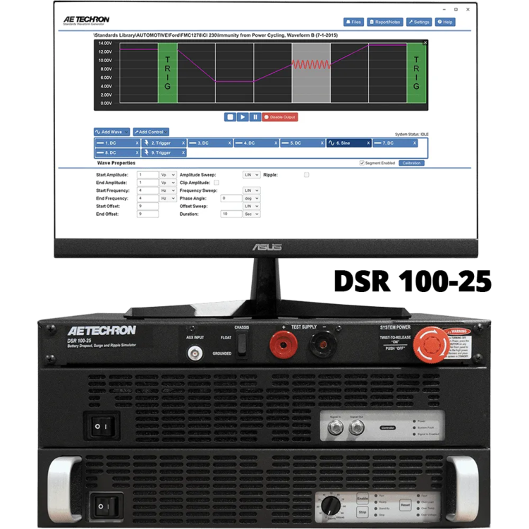 DSR 100-25 자동차 전도성 내성 시험 시스템 (Automotive Conducted Immunity Test System ...