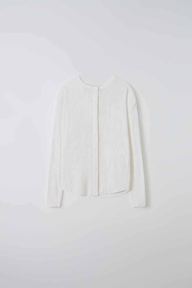 [3차 재입고] hidden pleats blouse (white) : AUBOUR - 아우브아워
