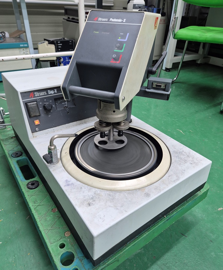 Struers Dap-V / Struers Pedemin-S 폴리싱머신 시편 연마기 폴리싱기 : 엠아이티솔루션