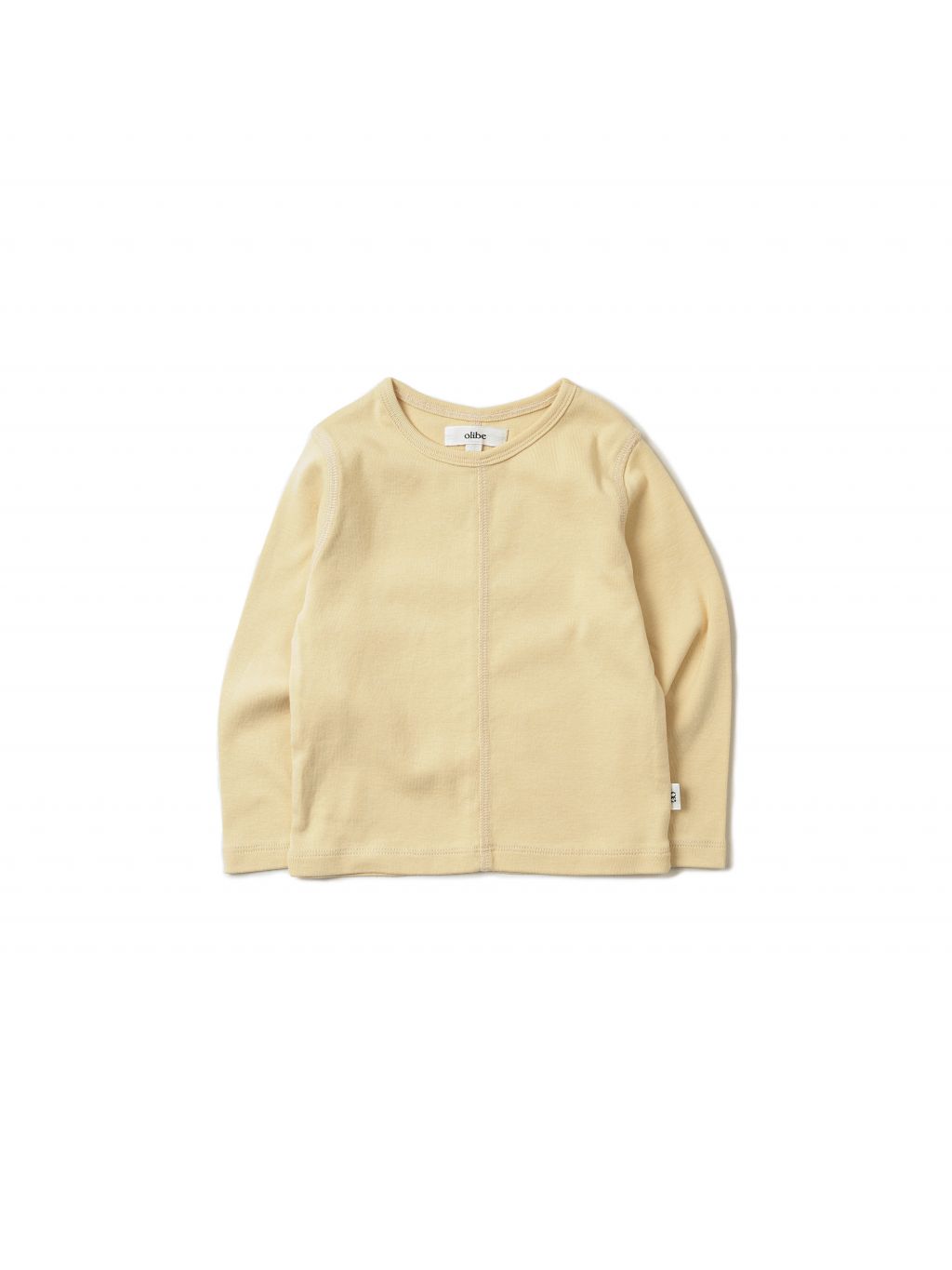 Split Seam Long Sleeve [Butter Yellow]