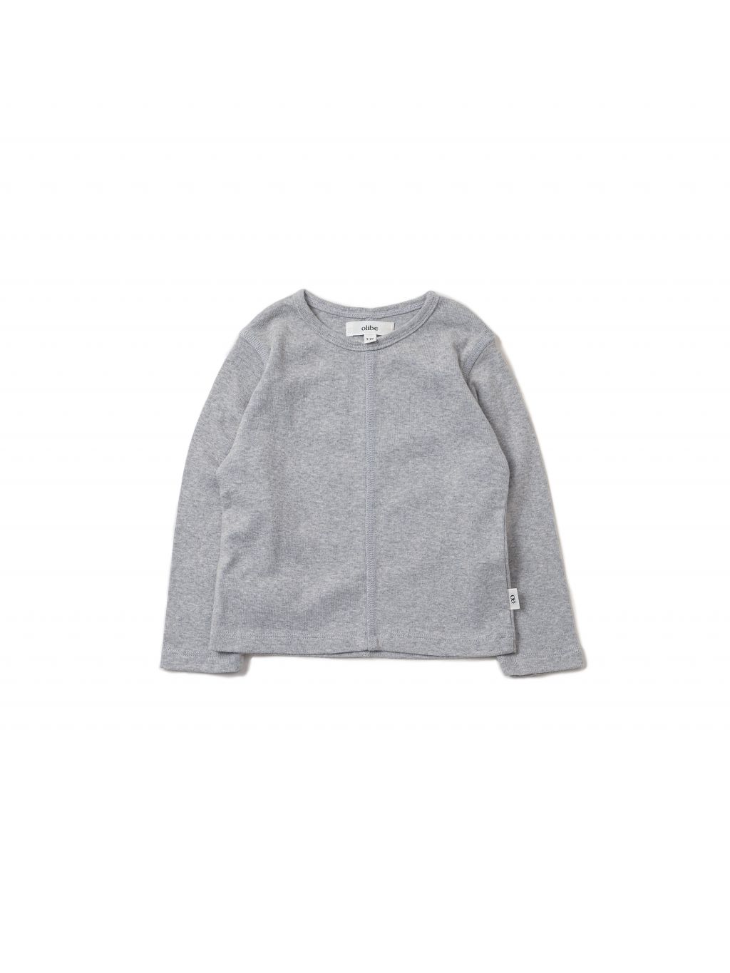 Split Seam Long Sleeve [Melange Grey]