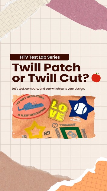 Twill Patch vs. Twill Cut — they may look similar, but they perform ...