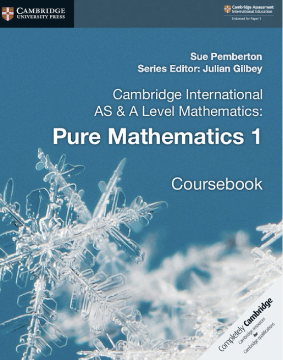 Cambridge A Level Pure Mathematics 1 : CAMBRIDGE EDUCATION