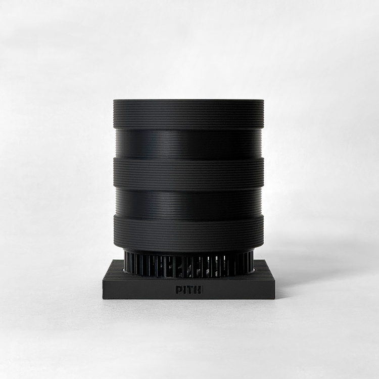 MODI POT- Stripe Collection 04 "Black Edition" : PITH