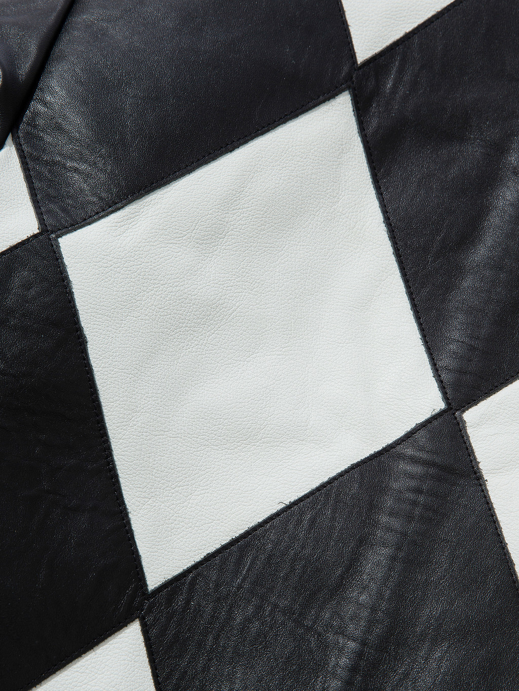 Checker Jacket Black & White : Vanson
