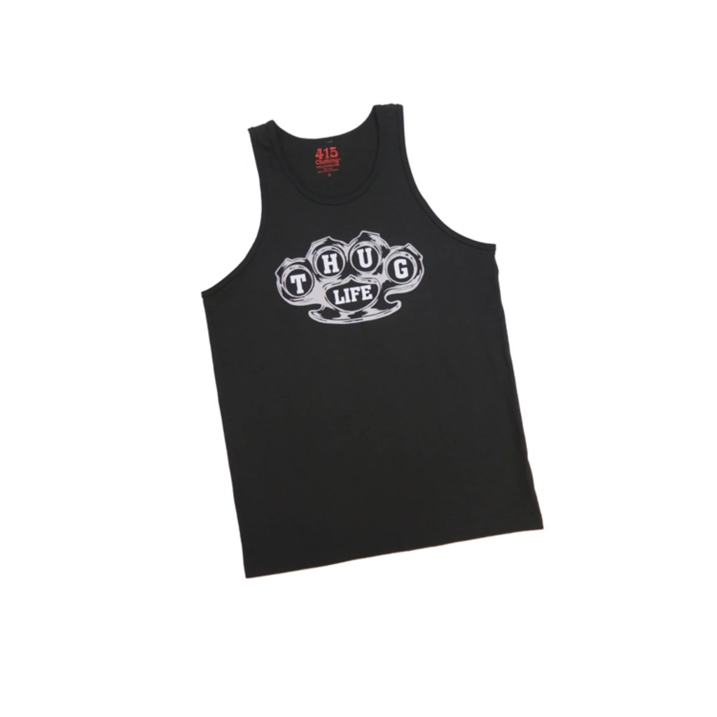 Thug Life Men's Tank Top : 빠뜨롱 (EL PATRON)
