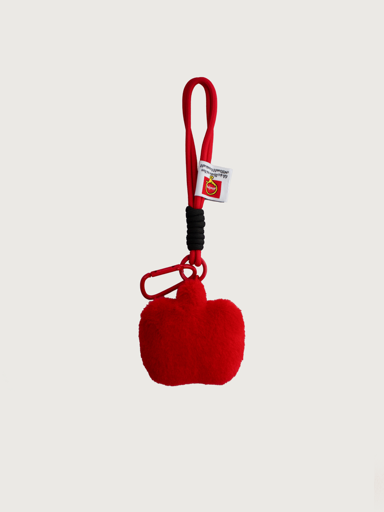 Fluffy Key Ring - Apple : twiggi