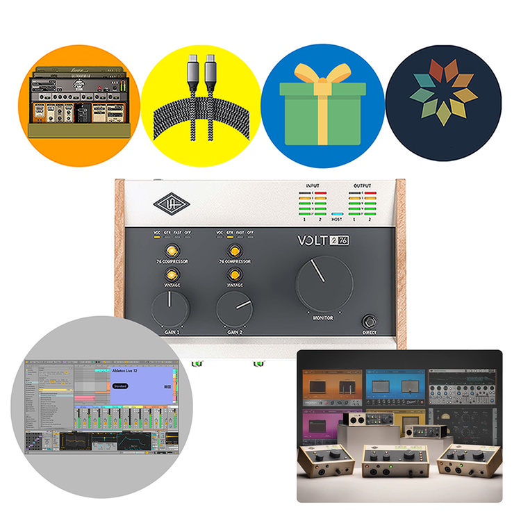 UA Volt 276 USB 레코딩 스튜디오 유니버셜 오디오 볼트 인터페이스