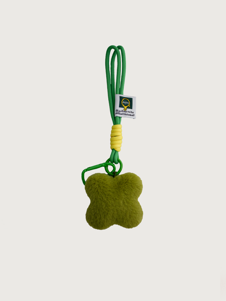Fluffy Key Ring - Clover : twiggi