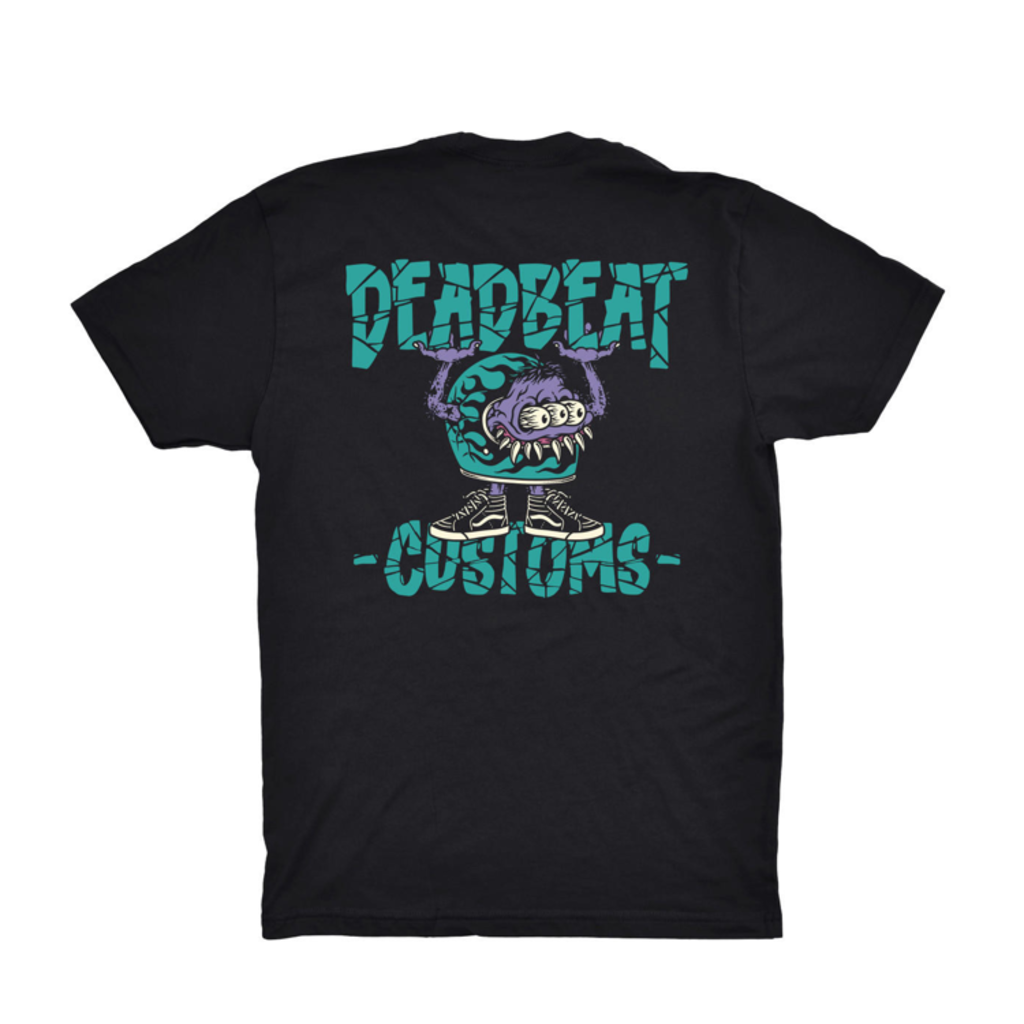 Deadbeat Customs-Monster Helmet T-Shirt : 빠뜨롱 (EL PATRON)