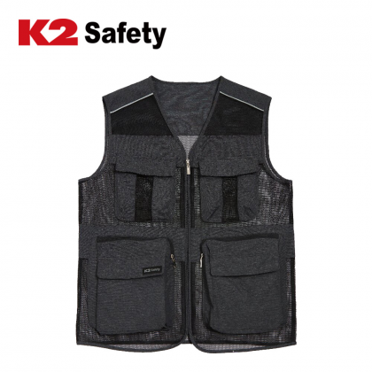 K2 케이투 세이프티 작업복 베스트 (21VE-616R) : (주)아인산업안전 – 전국 안전용품 온라인 전문몰 , 노출콘크리트 전문 콘채 전국배송, 마페이, 타스방수 전문 ...