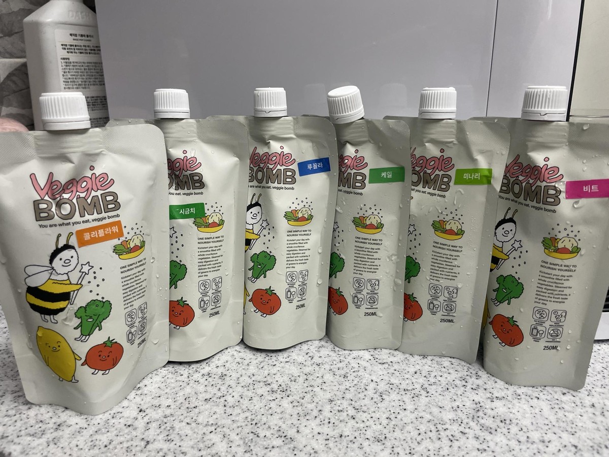 베지밤 맛별로 구매했어요! : Veggie Bomb