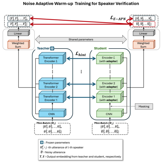 Improving Noise Robustness in Self-supervised Pre-trained Model for Speaker Verification : IRLAB