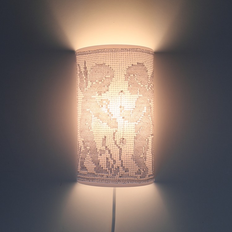 Vintage Filet Crochet Shade – Cupid Angel : 파인코티지