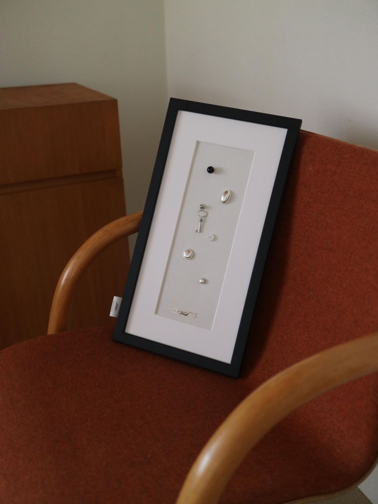 Untitled Frame Rectangle / black (20x40) : 베르데