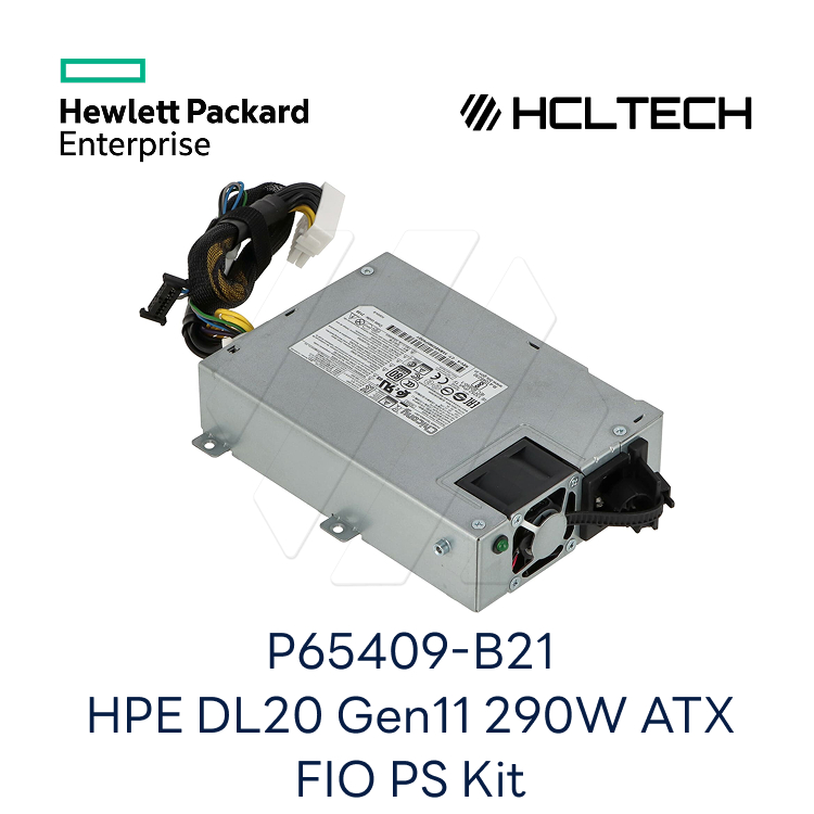 P65409-B21 HPE DL20 Gen11 290W ATX FIO PS Kit : 에이치씨엘테크