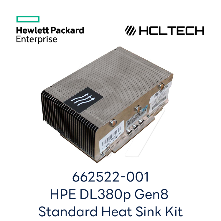 662522-001 HPE DL380p Gen8 Standard HeatSink Kit : 에이치씨엘테크