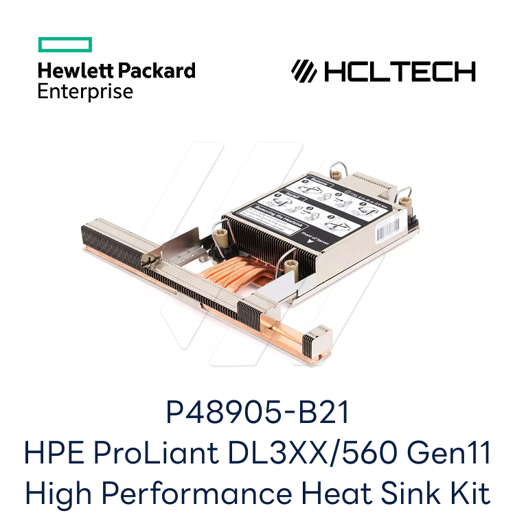 P48905-B21 HPE ProLiant DL3XX/560 Gen11 High Performance HeatSink Kit ...