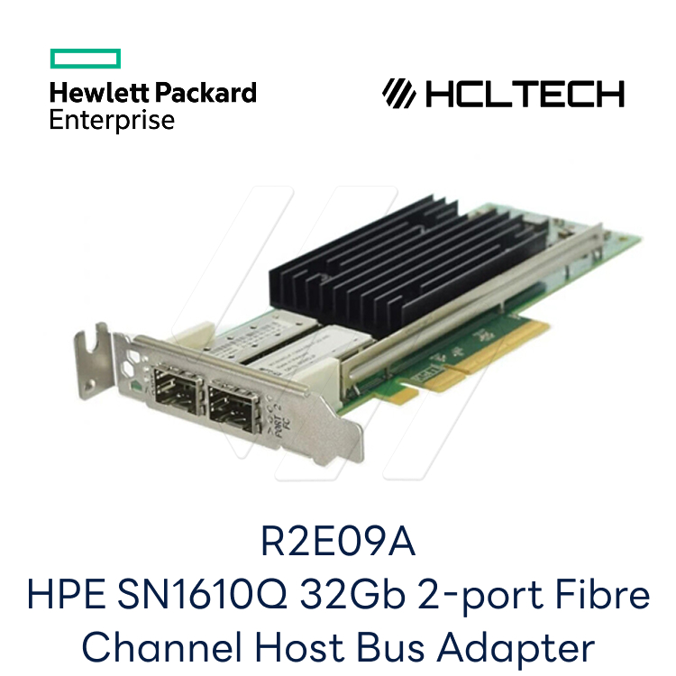 R2E09A HPE SN1610Q 32Gb 2-port Fibre Channel HBA : 에이치씨엘테크